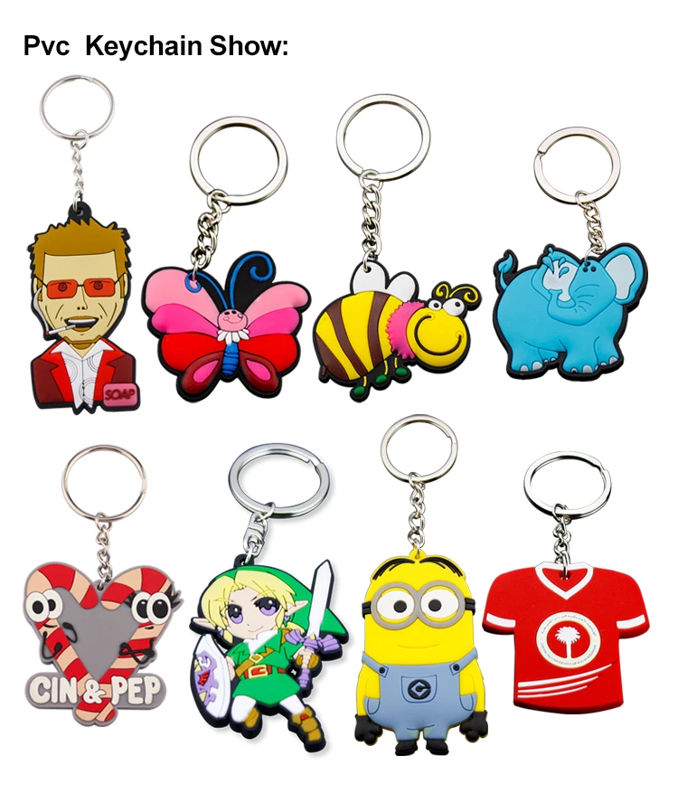 Wholesale Made High Quality Custom Souvenir Keychains