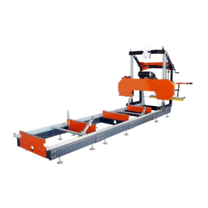Portable 26 Inch Electric Log Saw Mill - Efficient Wood Cutting