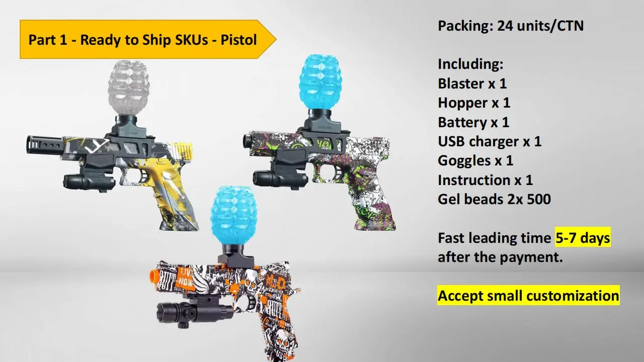 Factory Wholesale Low Moq Ak47 M416 Mp5 Silah Arma Splat Orbeezs Guns ...