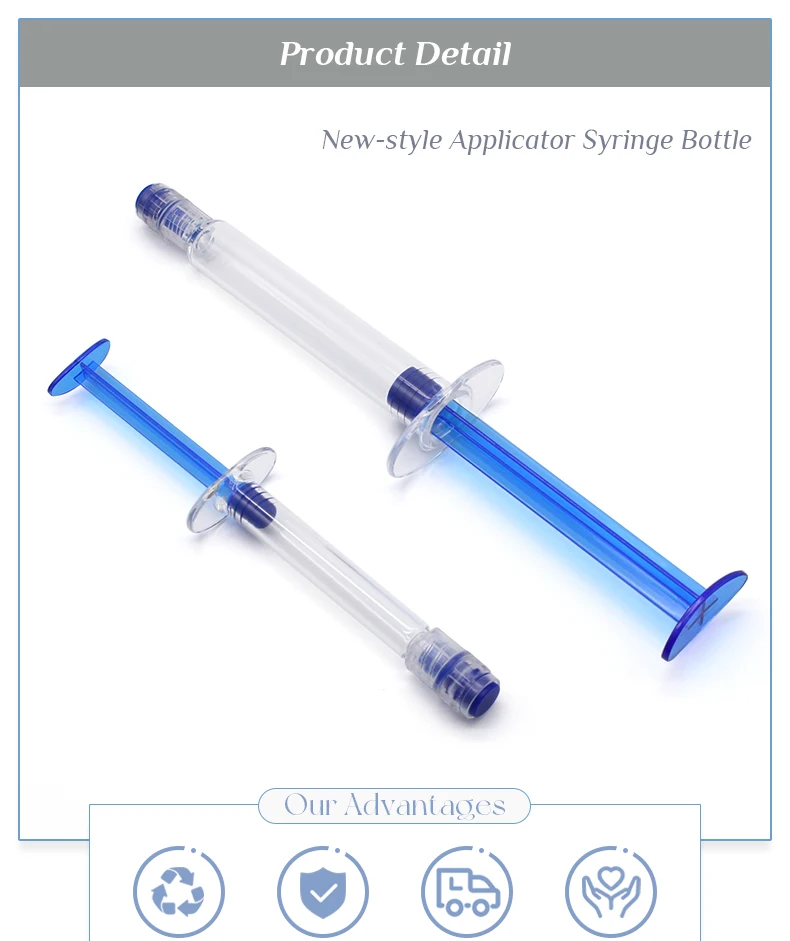 Wholesale Oem Syringe Shape Bottle For Skincare Lotion Cream Plastic ...