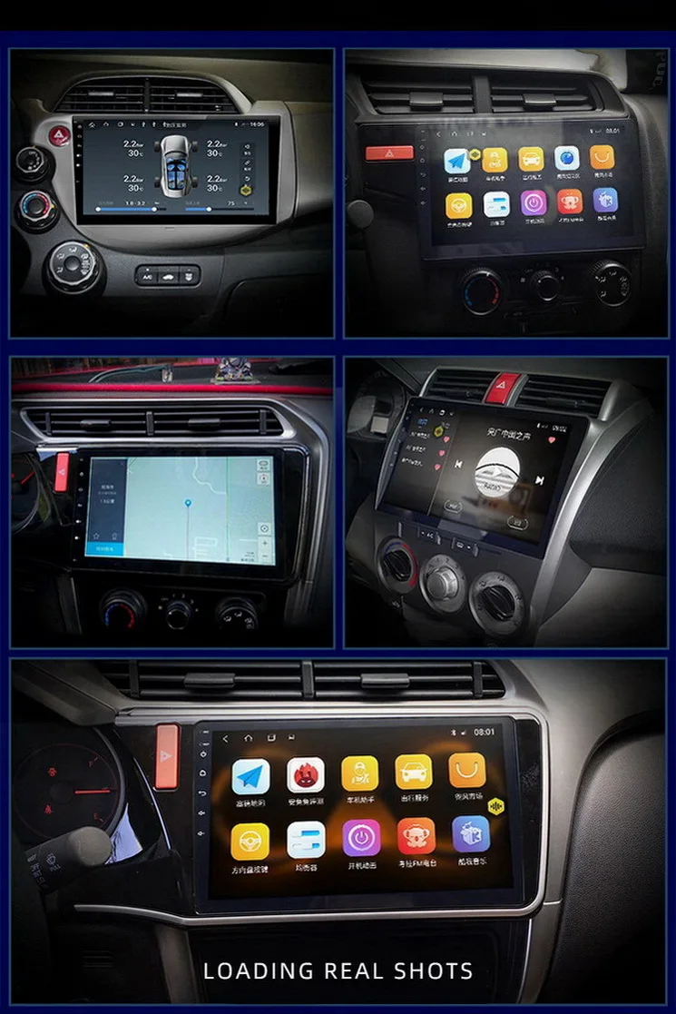 7 Inch Android Car Player Universal 2din Dashboard Gps Navigator Auto ...