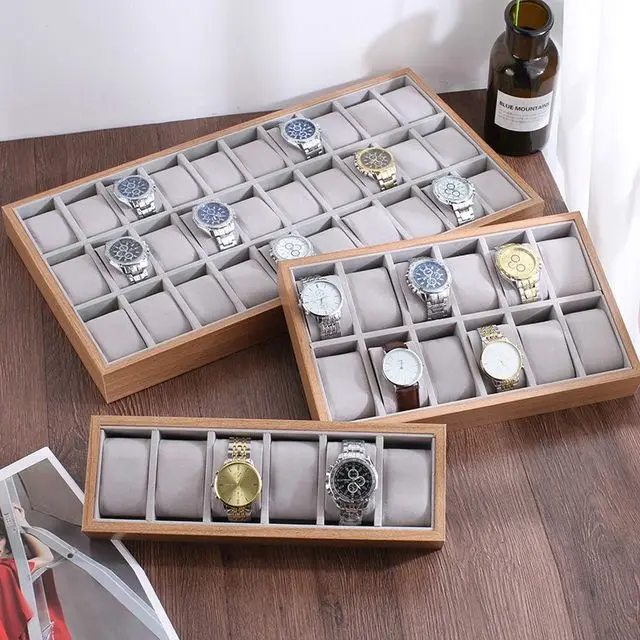 Wooden Watch Storage Trays - Elegant & Durable Solutions