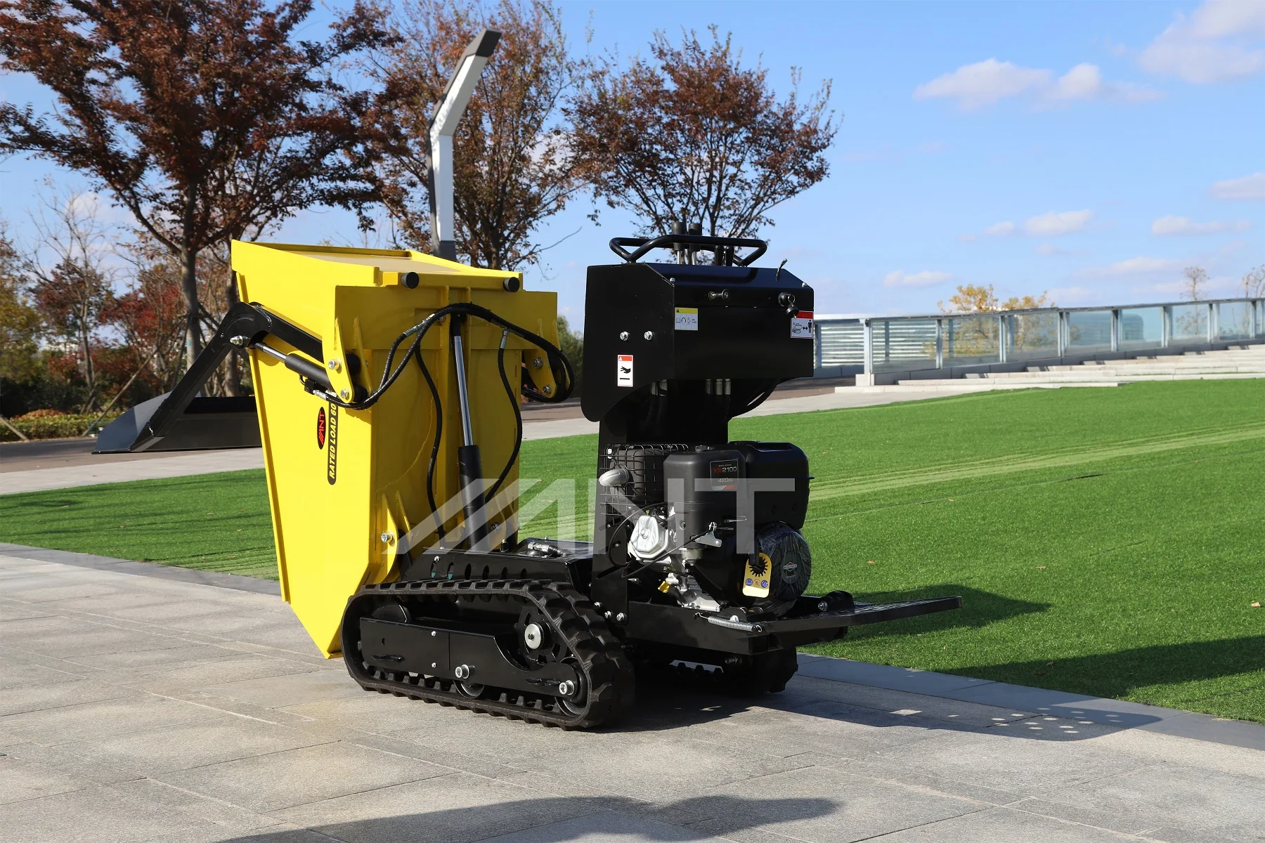 ANT Mini Dumper Crawler Power Barrow BY600W Self-Loading With Reliable ...