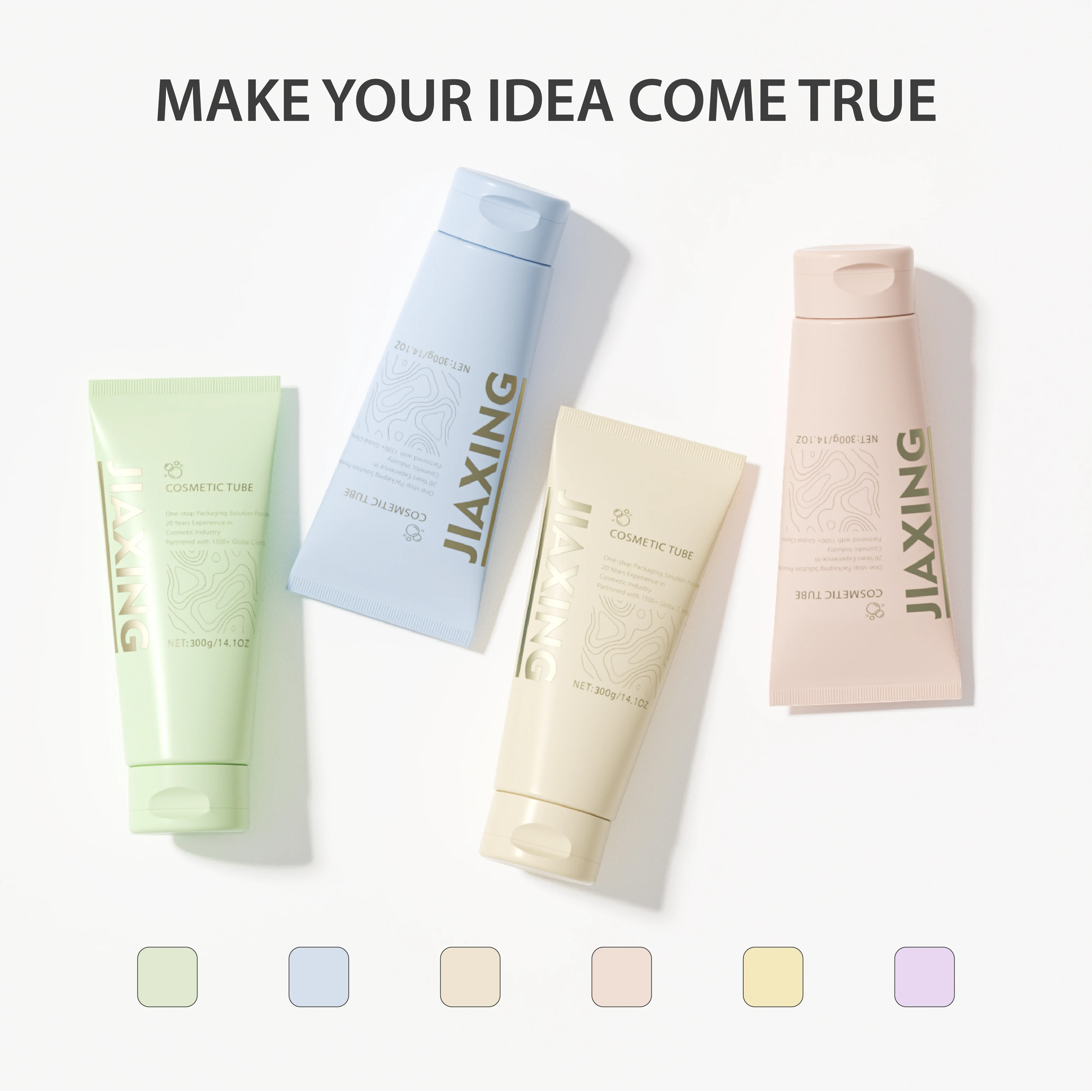 Wholesale Face Wash Facial Cleanser Container Plastic Cosmetic Tube ...