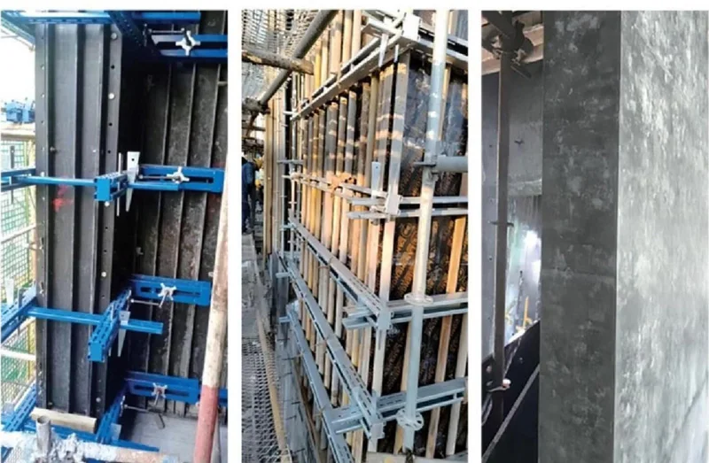 Concrete Wall Construction Formwork Support System High-Strength Steel ...