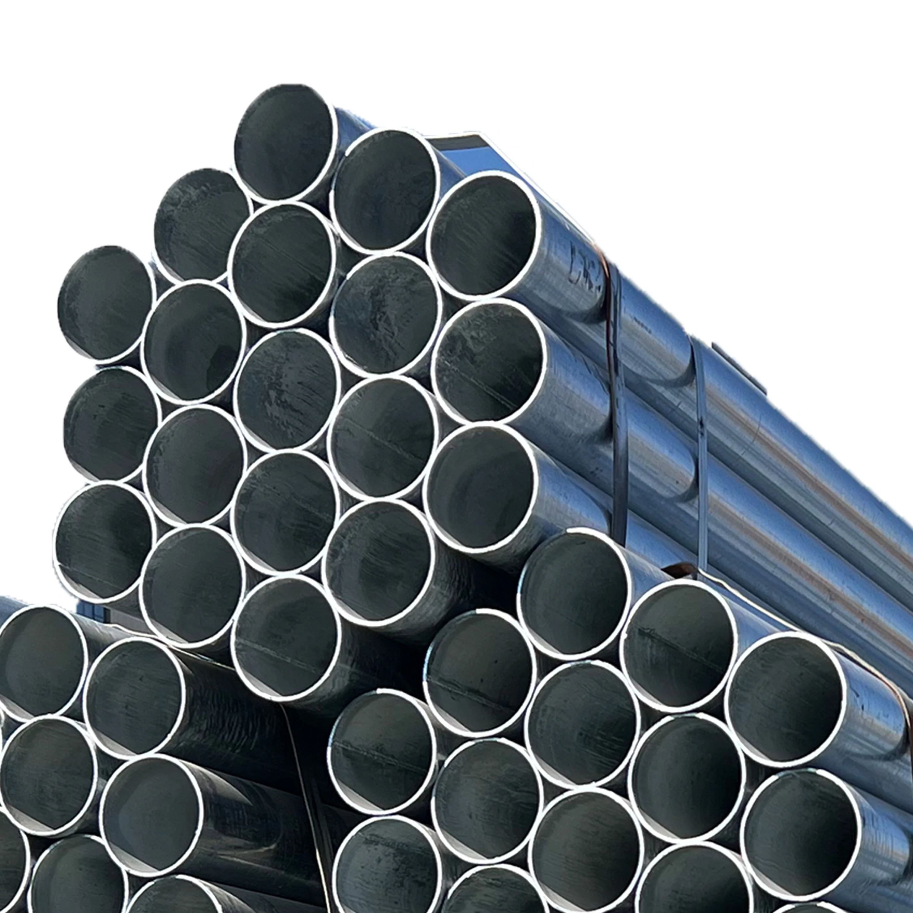 Gas Pipeline Wholesale Hot-dip Gi Q195 Q235b Galvanized Z275 Z100 ...