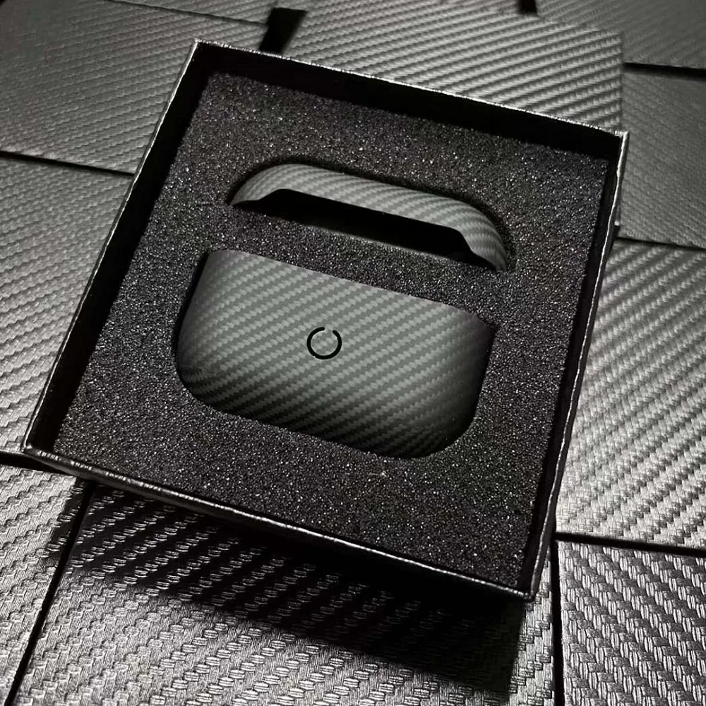 适用于Airpod 3 Pro 1 2 Gen Case新型碳纤维豪华Case定制设计适用于Airpods Pro Case Aramid ...