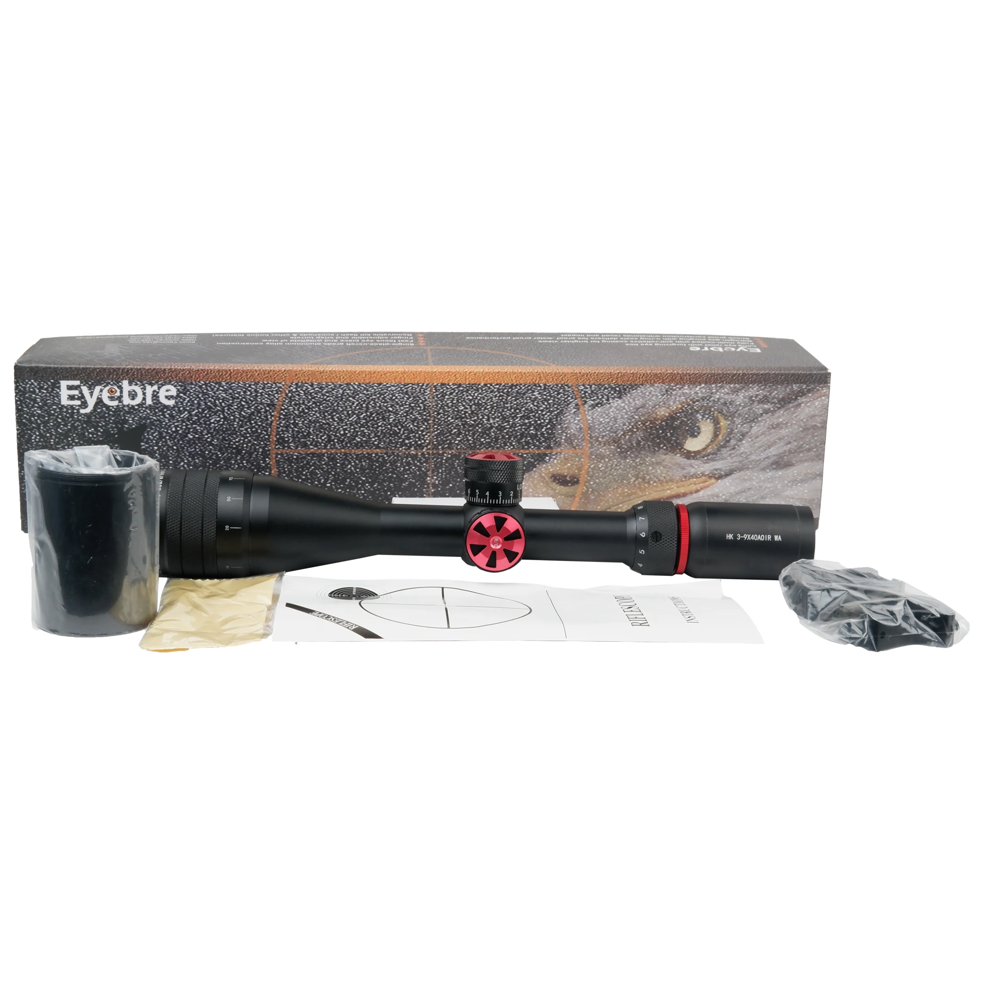 Eyebre 3-9x40aoeg Black Scopes Scope Matte For Outdoor Hunting Scope ...