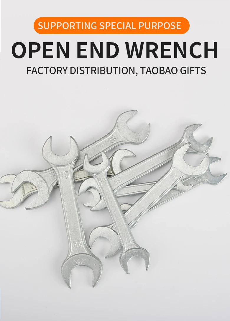 Wholesale Oem Custom Double Opening End Metal Wrench Stainless Steel ...