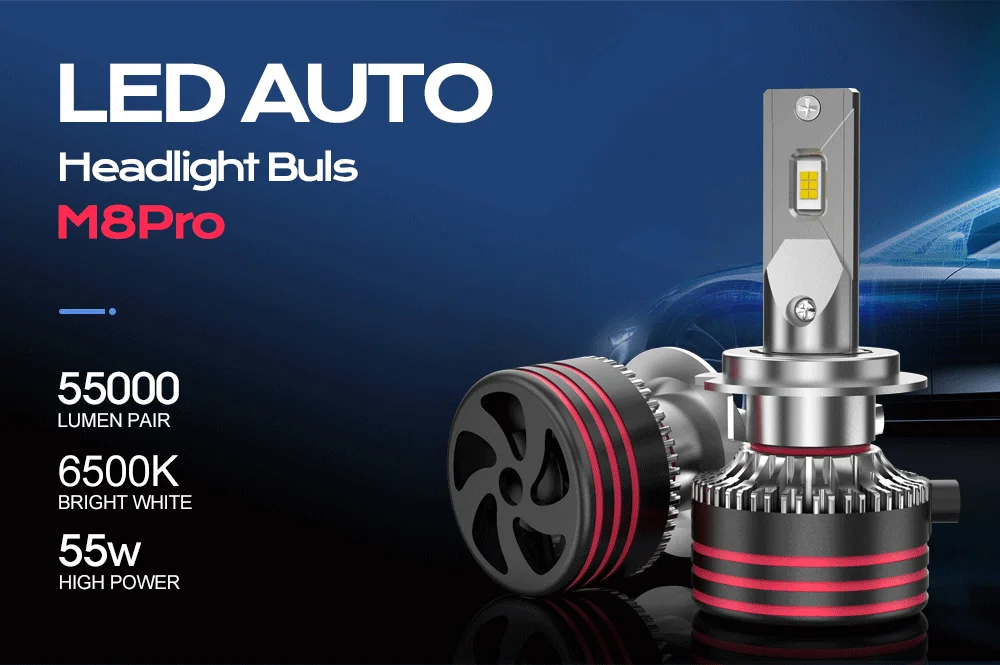 Conpex M8 RRO 110w Car Light Bulb - LED H7 for Auto Headlights