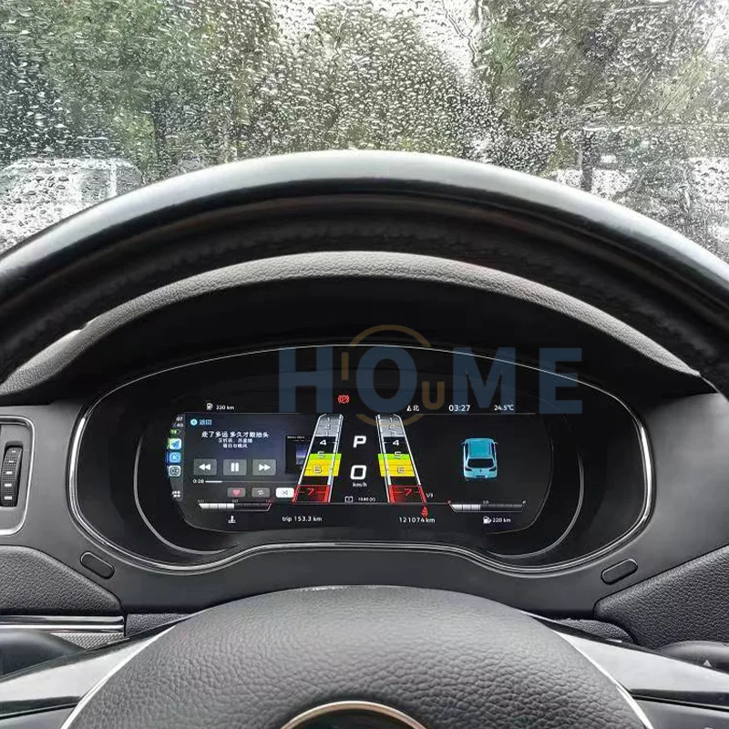10.25" Central Control Interior Virtual Instrument Cluster Cockpit Full ...