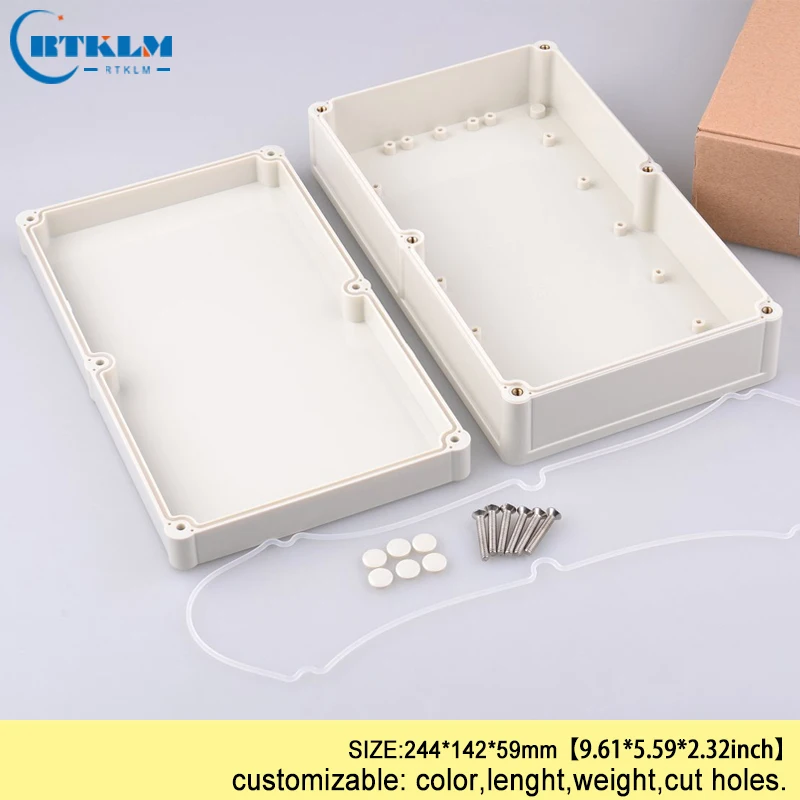 Diy Electrical Plastic Junction Box Ip68 Waterproof Cable Pvc Enclosure ...