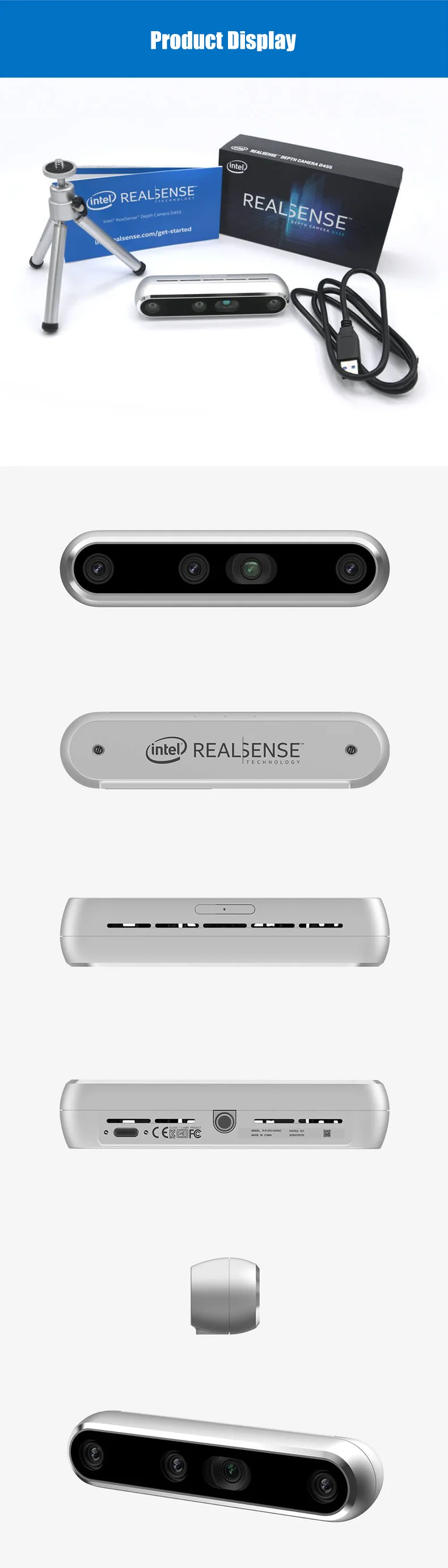 Intel Realsense Depth Camera D455 - Versatile and Accurate