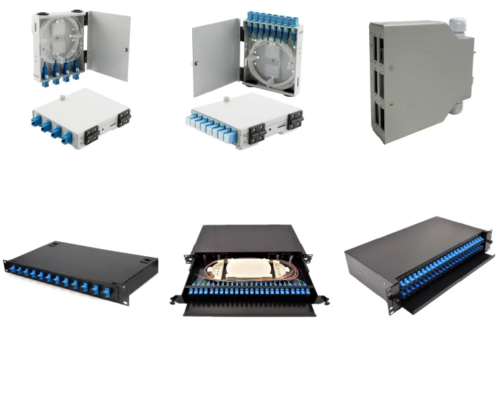 12 Port Mini Wall Mount Fibre Wall Mounting Enclosure Fiber ...