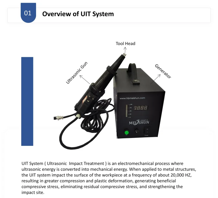 20k Ultrasound Ultrasonic Impact Treatment Device for Metal Soldering