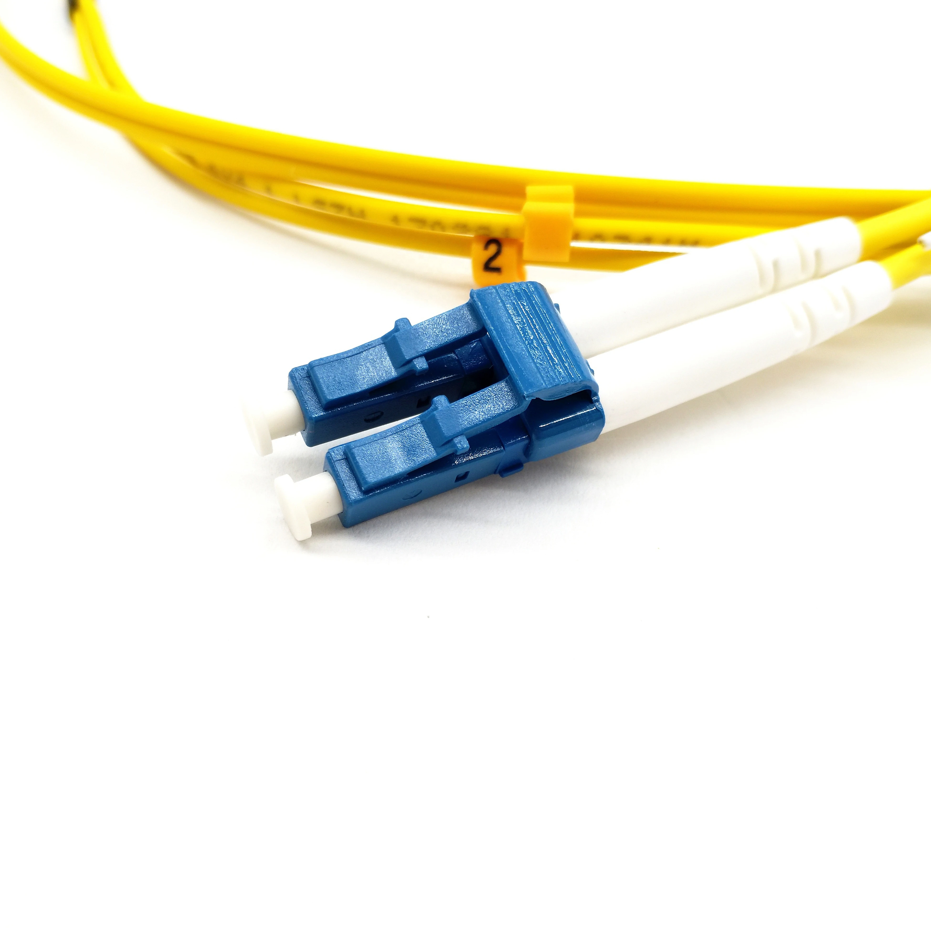Optical Lc Apc to Lc Apc Fiber Optic Patchcord SingleMode Duplex Om2 ...