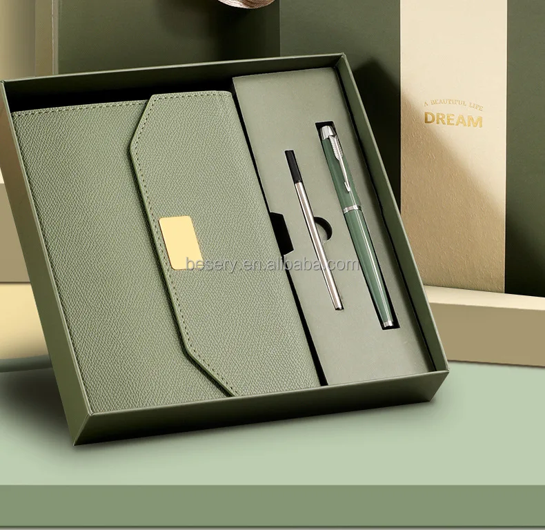 Wholesale VIP Corporate Business Gifts Set Notebook Pen Set with logo ...