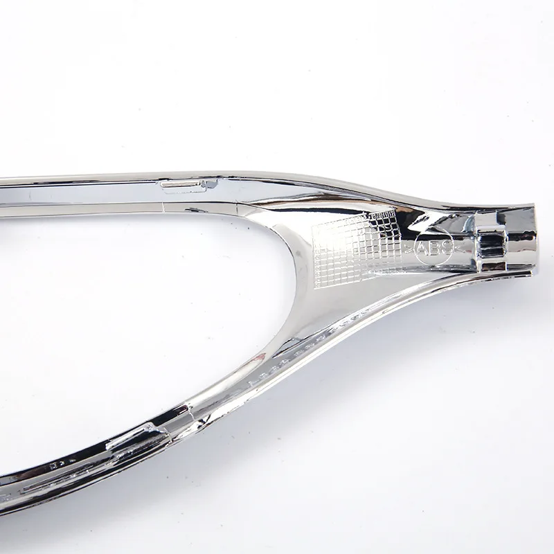 Rear Bumper Right Left Side Muffler Tips Bright Strip For Mercedes Benz ...