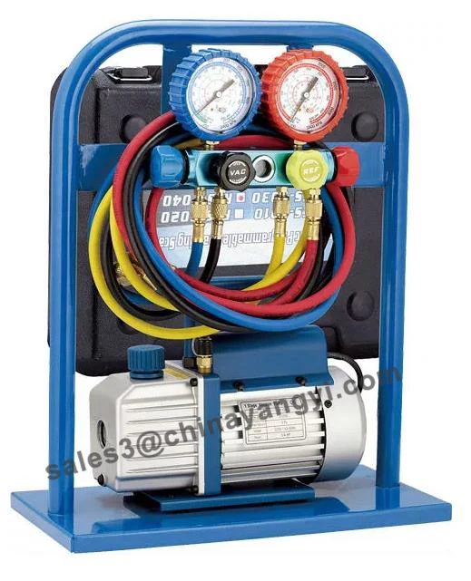 Portable Refrigerant Charging Station for Car AC Repair