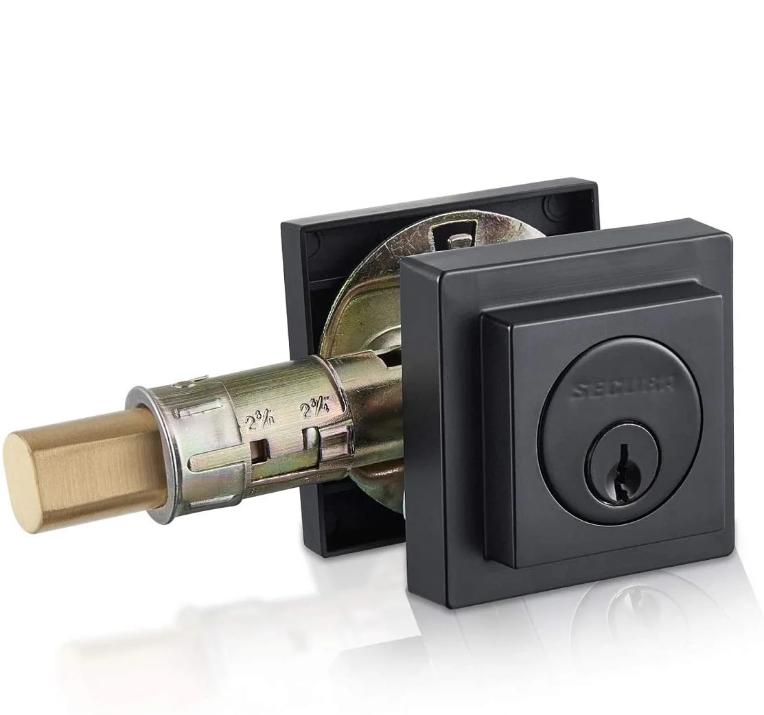 Keyman Entry Zinc Door Handle Lock For Interior Doors With Lock Dutr ...