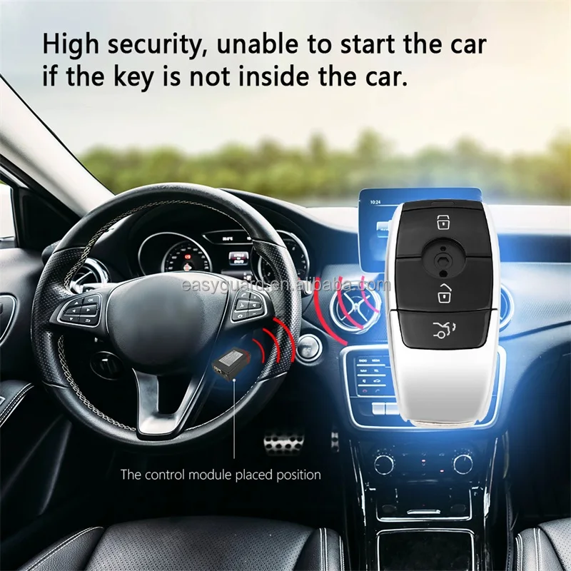 Easyguard Smart Key Replacement Kit Pke Passive Keyless Entry Fit For ...