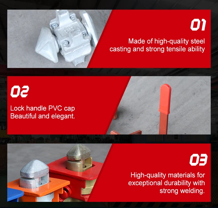 Various Of Lashing Stackable Horizontal Connector Twistlock Marine ...