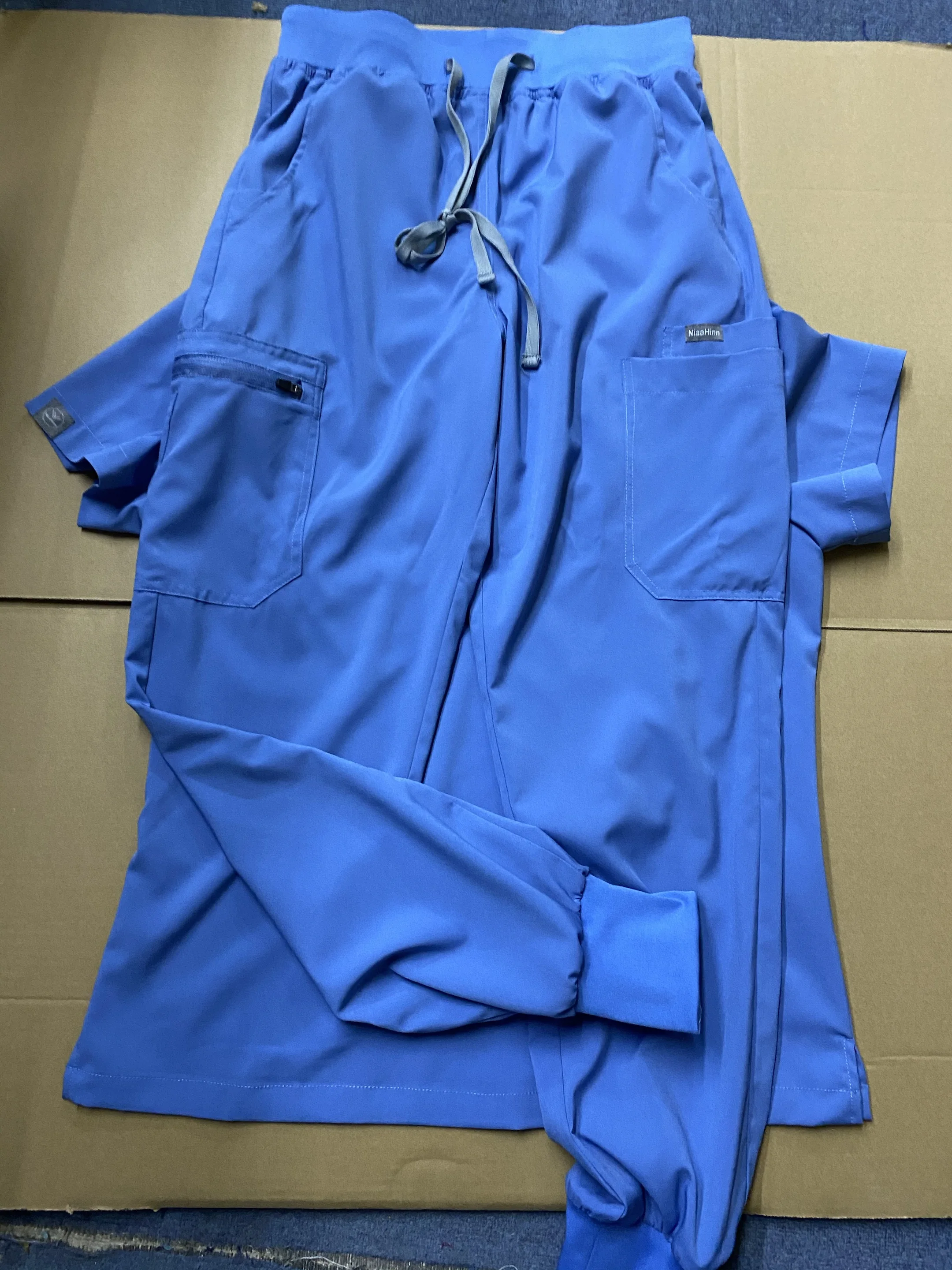 2024 Oem Comfortable Hospital Uniforms For White Color Women Rayon ...