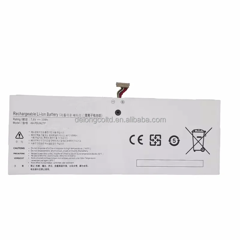 7.6v 33wh New Genuine Aa-pbun2tp Battery For Samsung Chromebook 3 ...