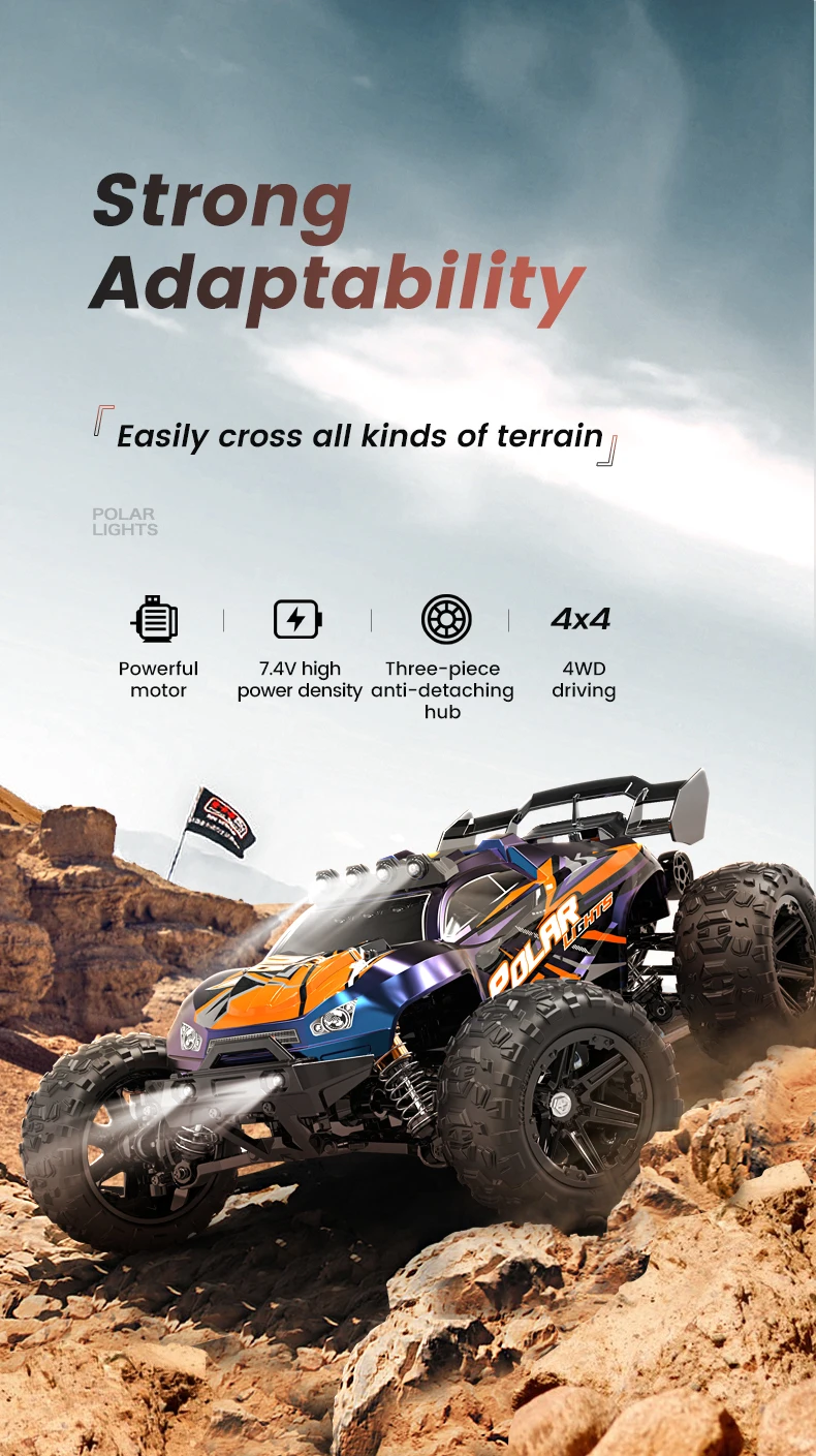 JJRC C8802 High Speed 1/14 Scale RC Truck - Expert Fun
