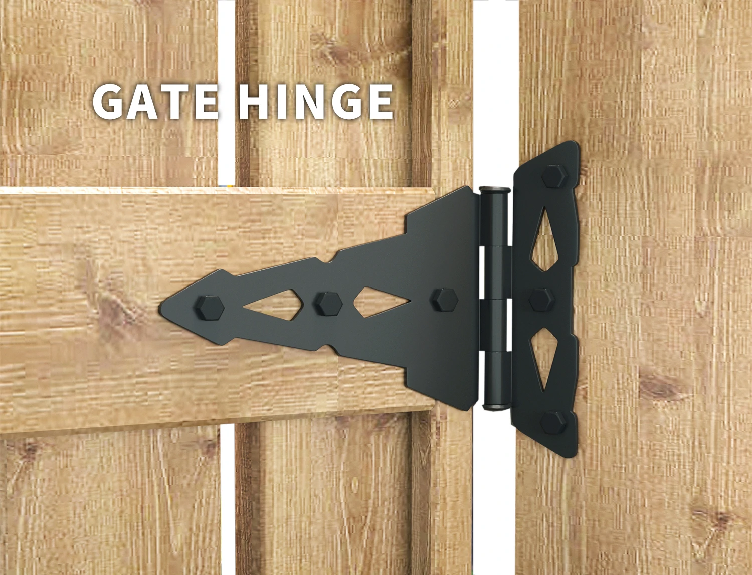 Folding Hinge Heavy Wooden Door Hinge Fence Gate Hinge for Vinyl PVC ...