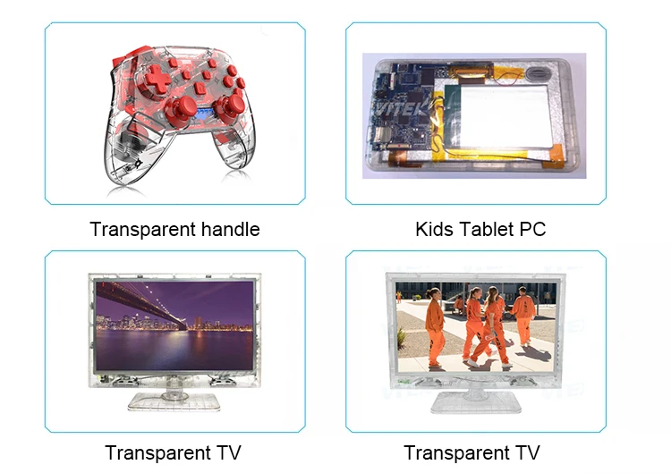 13 Inch Transparent Prison TV | LCD with Clear Remote & Hotel Mode ...