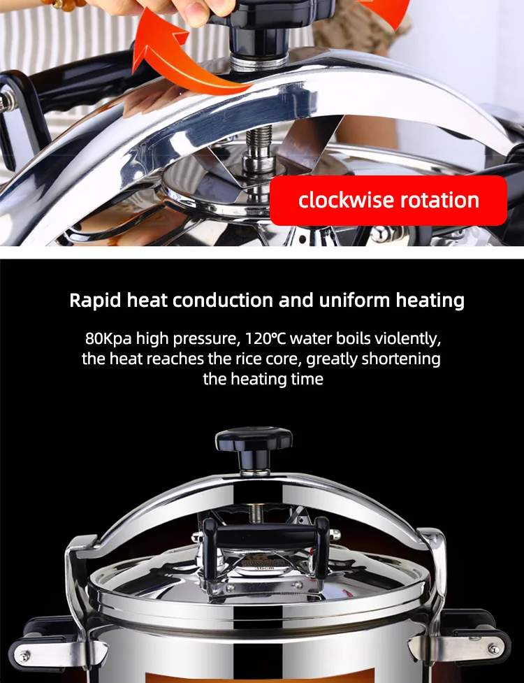 Stainless Steel Pressure Cookers - Durable & Efficient