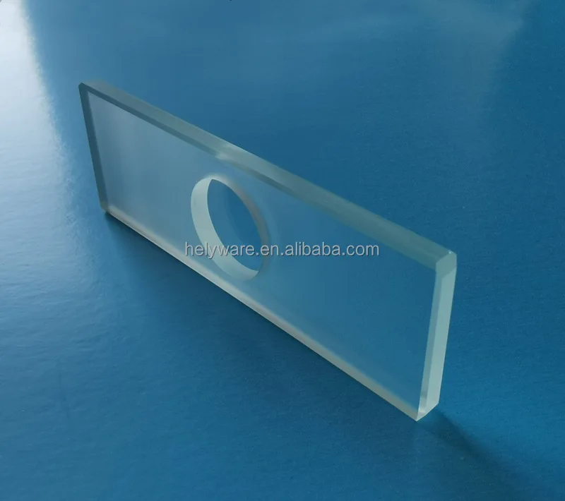 Thick Frosted Single Concave Well Cavity Slide Microscope Slide with ...
