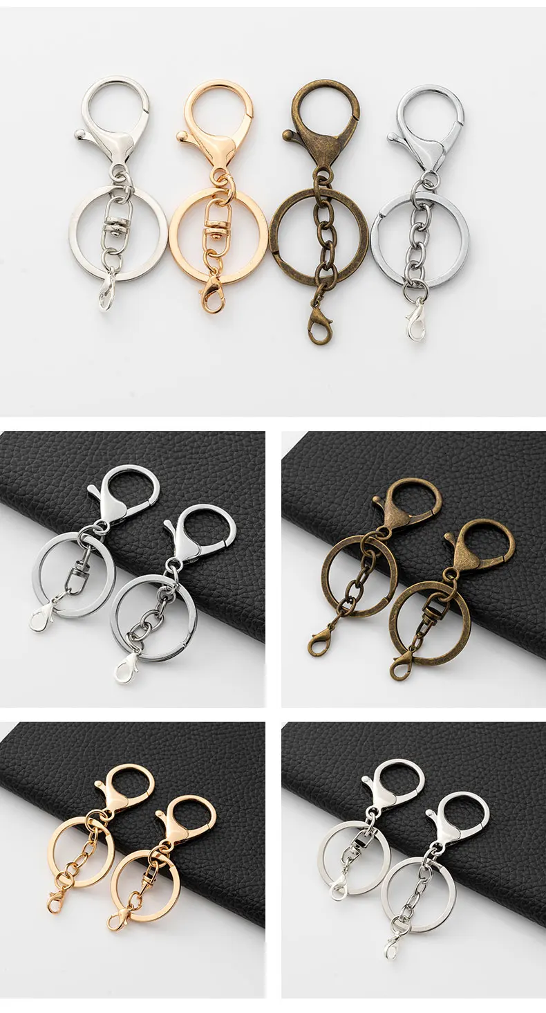 Wholesale Gold Keyholder Metal and Alloy Keychain with Lobster Clasp ...