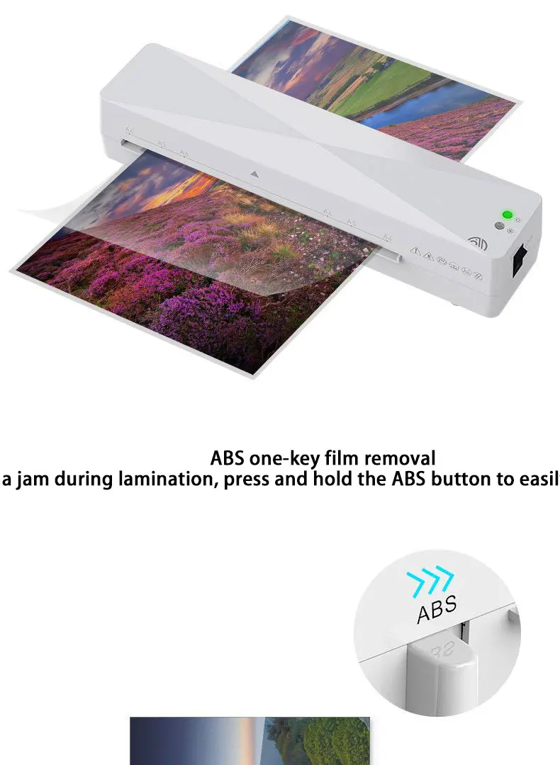 Portable Paper Laminating Machine Thermal Lamination Machine - Buy ...