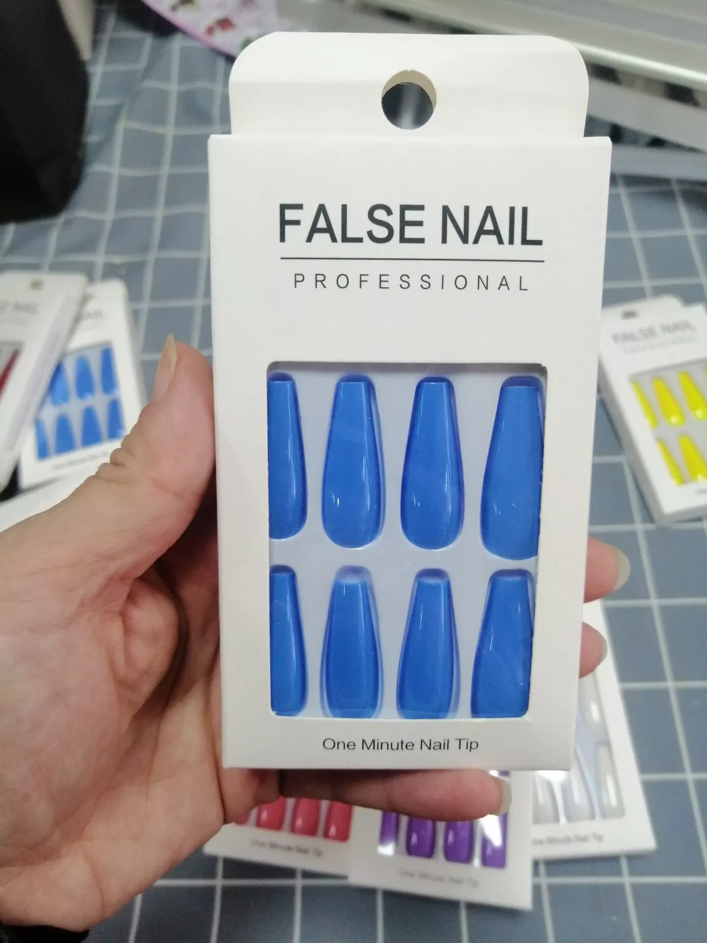 False Nails Package Box - Secure & Stylish Packaging
