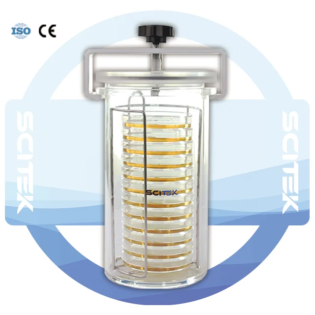 Scitek Pmma Anaerobic Jar Fixed And Locked By Fixture Anaerobic Jar ...