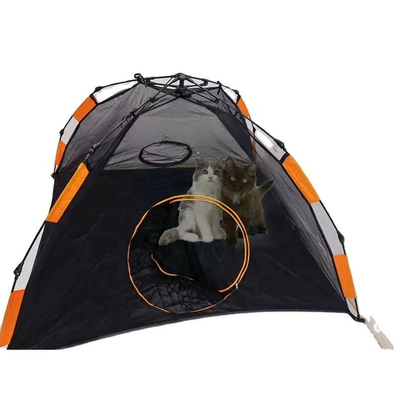 Free Sample New Design Mesh Pet Tent Pop Up Open Pet House Enclosures ...