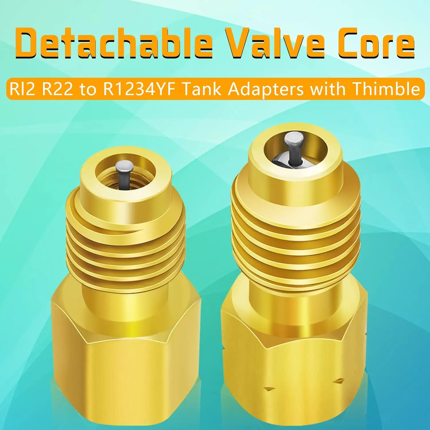 R134A Can Tap, R134A Self-Sealing and Puncture Style Refrigerant Can ...