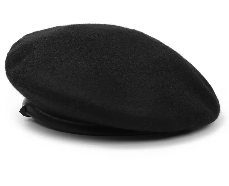 Cheap Custom Leather Badge Berets - Perfect for Travel