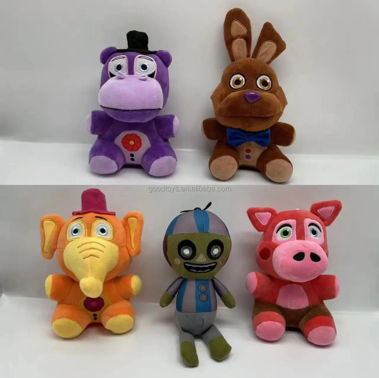15pcs/pack 25cm Five Nights Freddy Fnaf Dolls Stuffed Fanf Sundrop ...