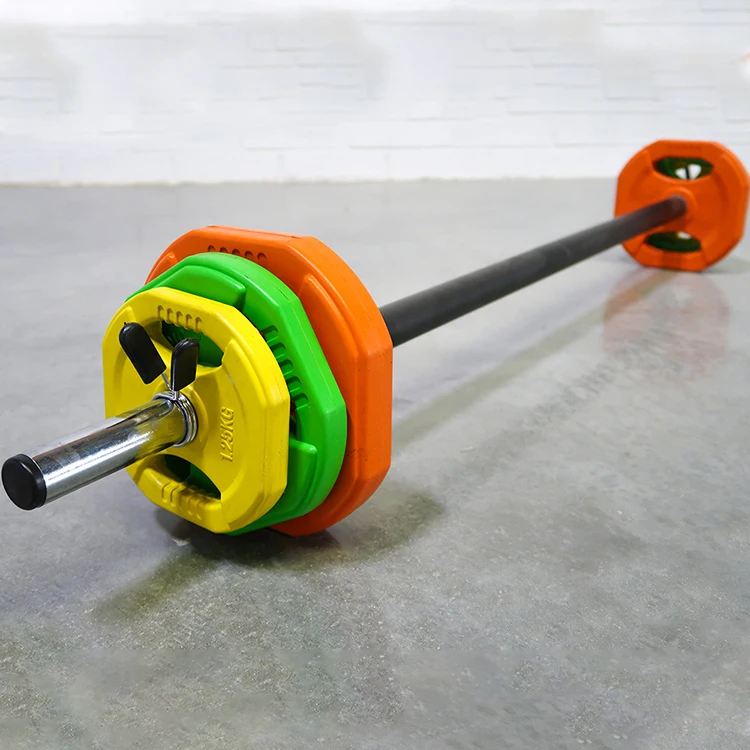 Factory Wholesale 20kg Adjustable Arobic Color Body Pump Barbell Weight ...