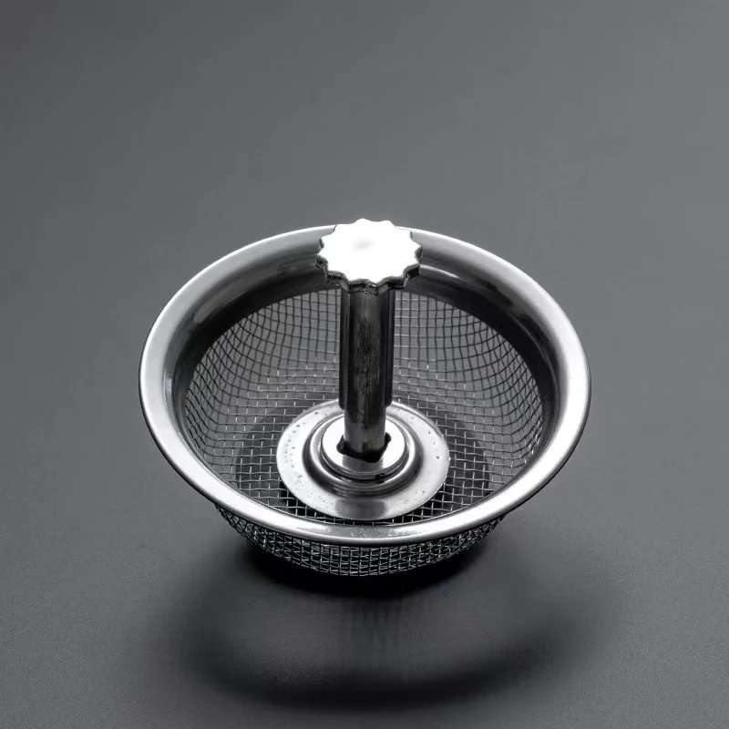 Stainless Steel Kitchen Sink Filter Mesh Sink Sewer Strainers Bathroom ...