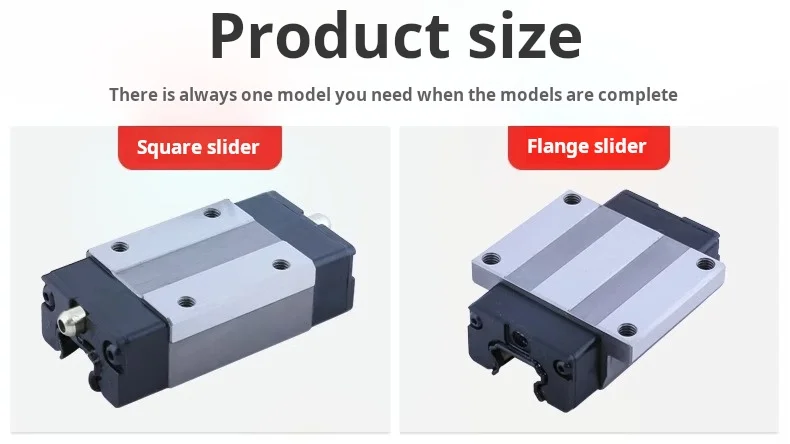 Abba Cnc Linear Motion Guide Flange Slider - Buy Abba Linear Guide Slider,Linear Rail Block ...