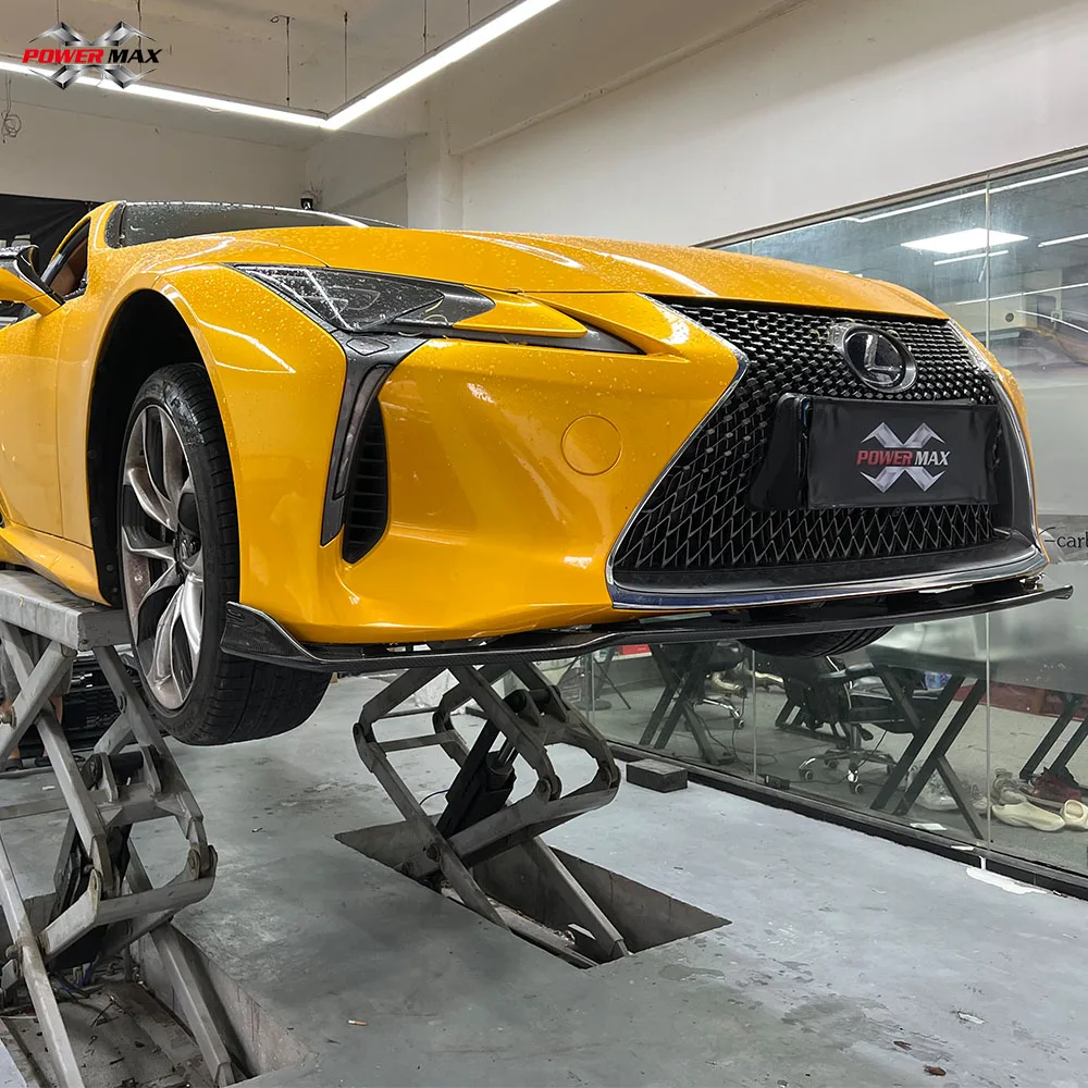 Wholesale Carbon Fiber Art Style Front Bumper Lip New Upgrade Bodykit ...