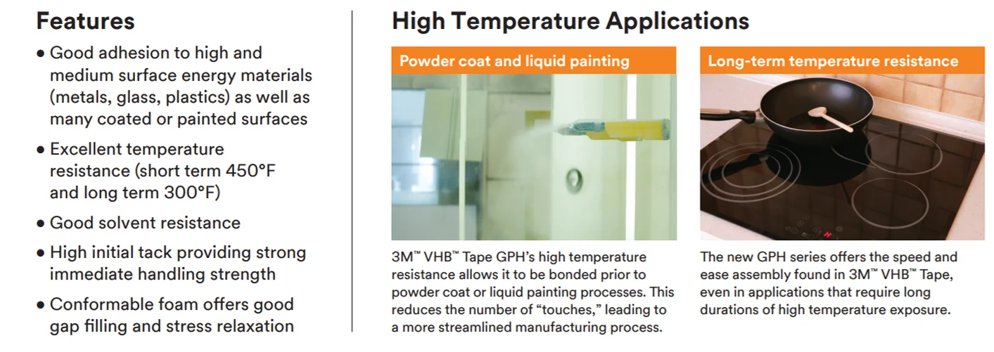 3M VHB GPH Family - Custom Adhesive Packing Tape Solutions