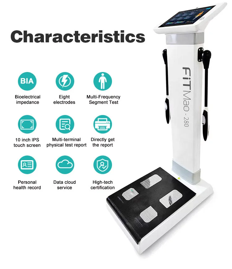 Professional Measurement Bioimpedancia Fat Bmi Machine Scanner 3d ...