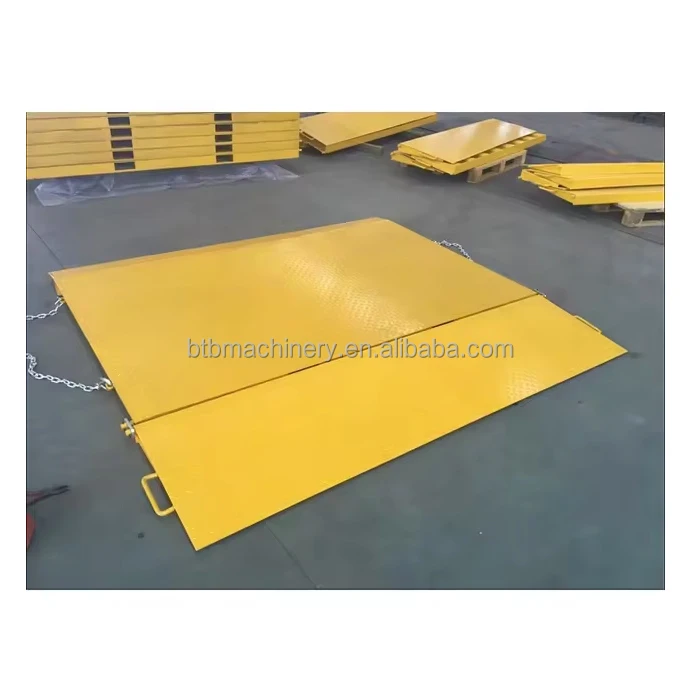 Forklift Loading Unloading Access Ramp For Container Trucks Loading ...