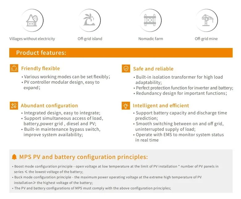 Megarevo Hybrid Inverter - 250KW Energy Storage Solution