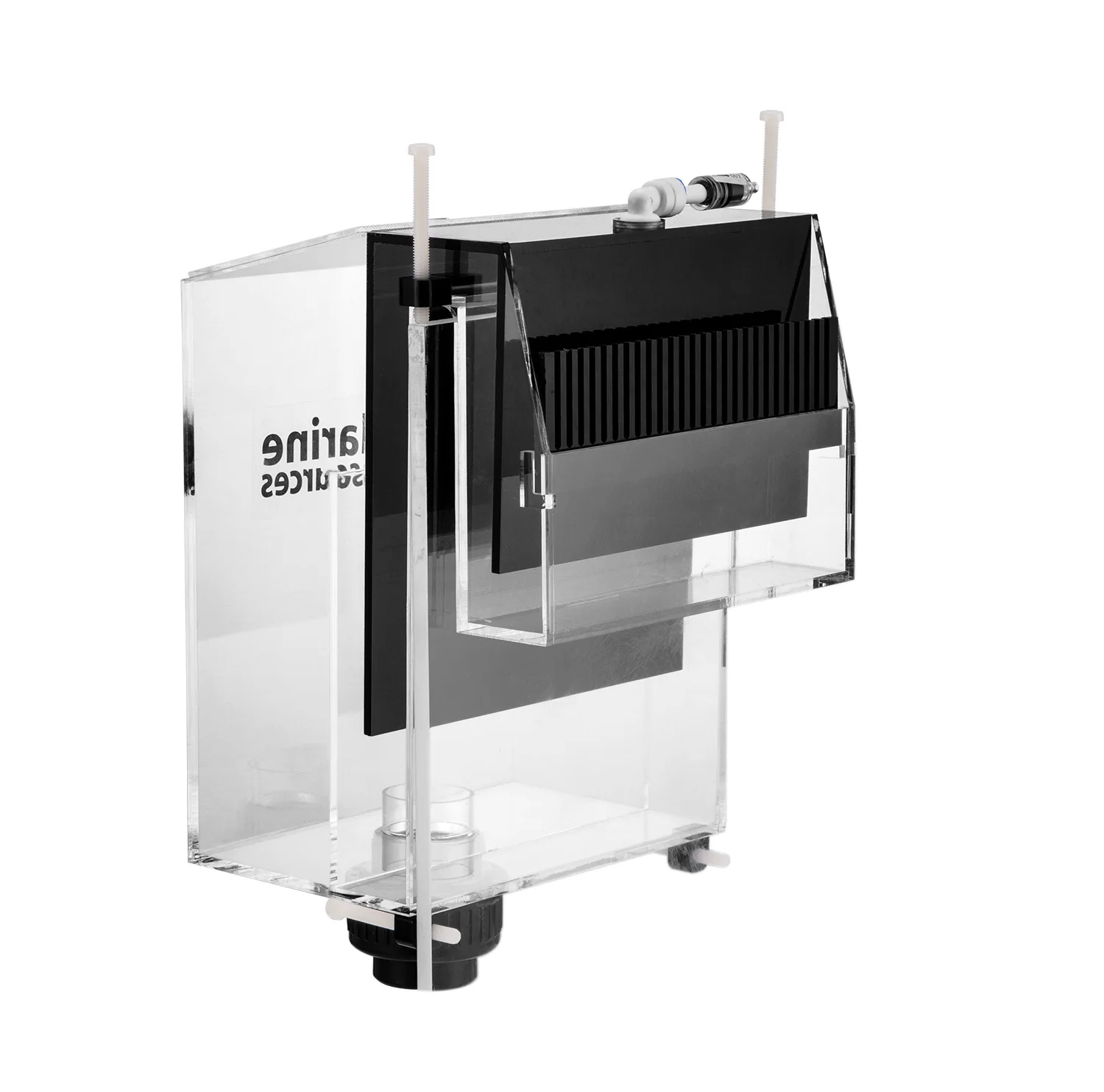 Marine Sources Aquarium Waterbox Siphon Overflow Box Sob-1 Sob-2 Black ...